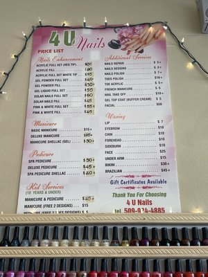 4 U NAILS - Updated July 2025 - 59 Photos & 34 Reviews - 1425 N Argonne ...