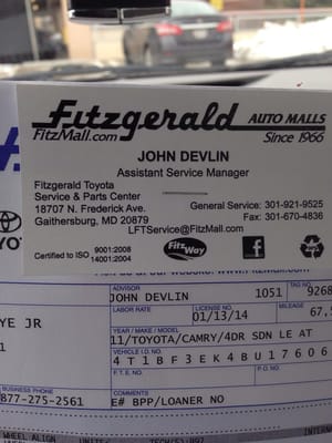 FITZGERALD TOYOTA SERVICE CENTER - Updated December 2025 - 30 Photos ...