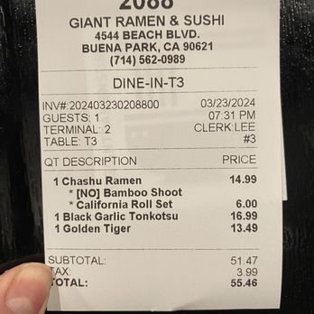 GIANT RAMEN & SUSHI - Updated November 2024 - 594 Photos & 673 Reviews ...