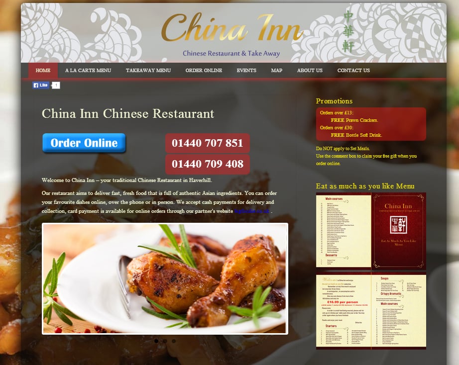 CHINA INN - Station Road, Haverhill, Suffolk, United Kingdom - Chinese ...