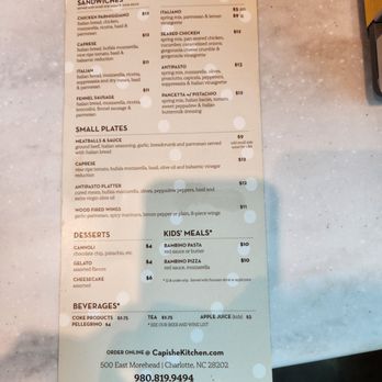 CAPISHE REAL ITALIAN KITCHEN - Updated July 2025 - 707 Photos & 620 ...