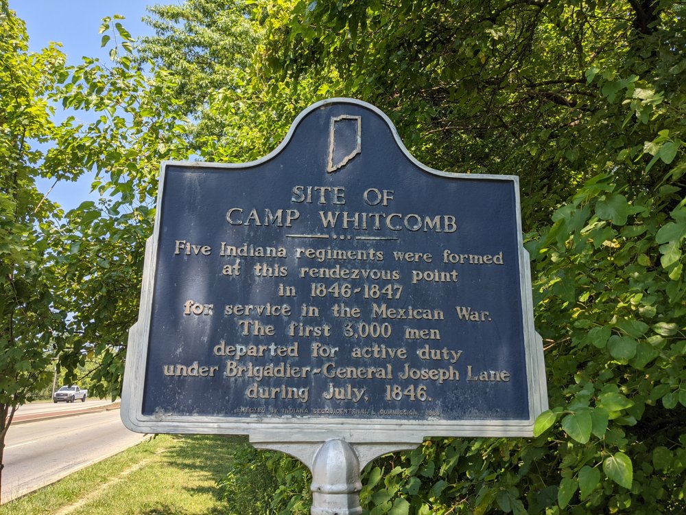 CAMP WHITCOMB HISTORICAL MARKER - Updated October 2024 - SE corner ...