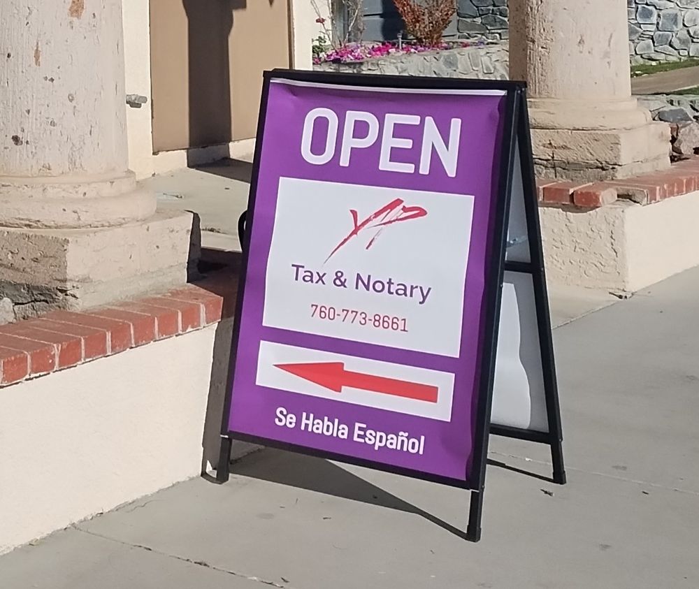 YP TAX & NOTARY - Updated March 2025 - Request Consultation - 73661 Hwy ...