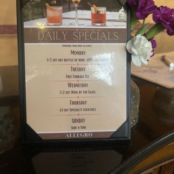 ALLEGRO - Updated December 2024 - 573 Photos & 597 Reviews - 186 N 2nd ...
