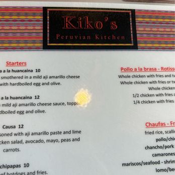 KIKO’S PERUVIAN KITCHEN - Updated May 2024 - 50 Photos & 25 Reviews ...