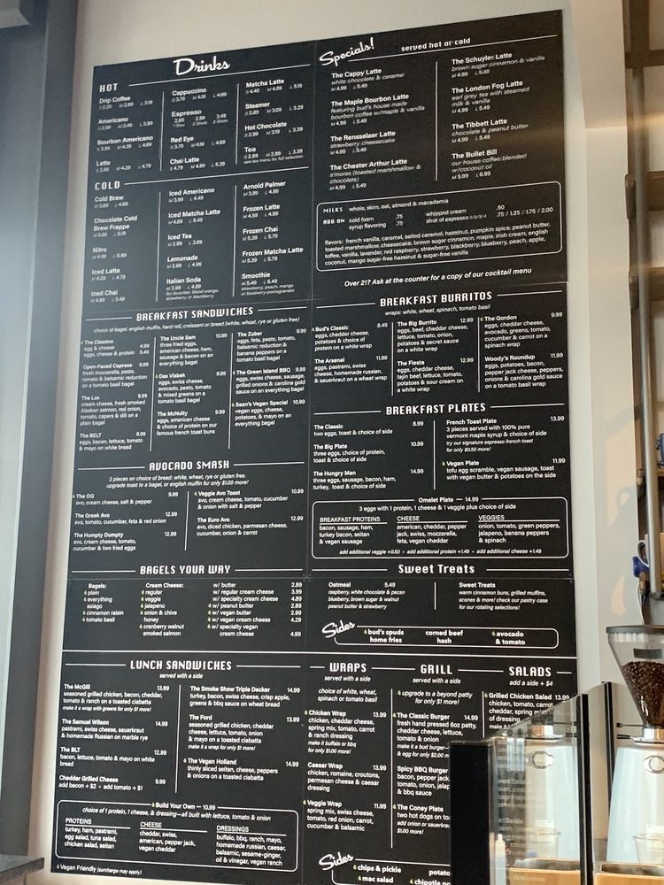 BUD’S ON THE HUDSON - 10 Starbuck Dr, Green Island, New York - Coffee ...