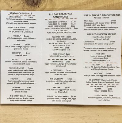 SANDY JACK’S DELI - Updated December 2025 - 1206 W Brigantine Ave ...