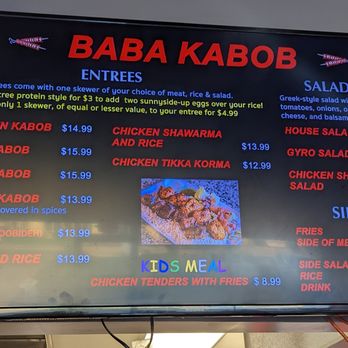 BABA KABOB - Updated June 2024 - 532 Photos & 560 Reviews - 9474 Black ...