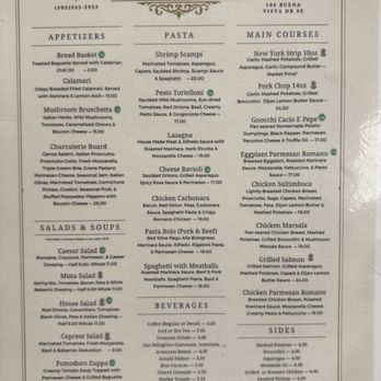 IL LOCALETTO ROSSI ITALIAN CUISINE - Updated September 2025 - 200 ...