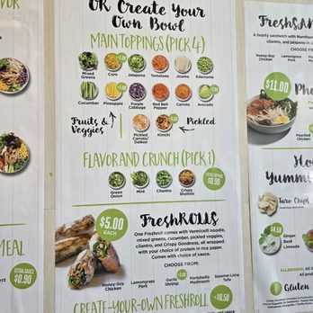 FRESHROLL VIETNAMESE ROLLS AND BOWLS - Updated December 2025 - 816 ...