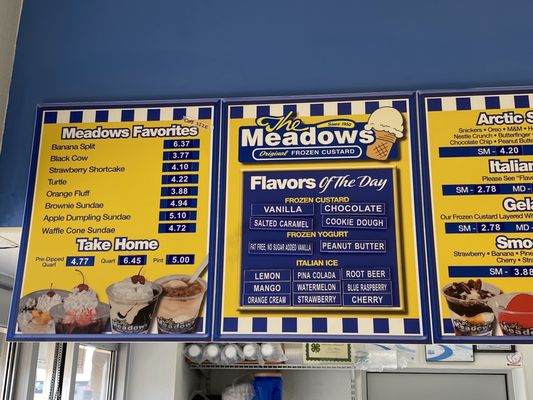 THE MEADOWS ORIGINAL FROZEN CUSTARD - Updated September 2025 - 11 ...