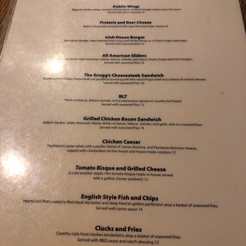 GROGGS TRADITIONAL IRISH PUB - Updated January 2025 - 137 Photos & 142 ...