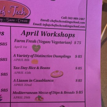 CHEF TECH COOKING SCHOOL - 156 Photos & 58 Reviews - 3842 Atlantic Ave ...