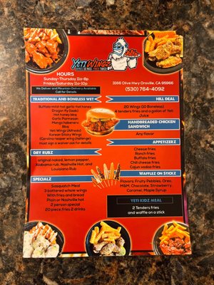 YETI WINGZ - Updated January 2026 - 29 Photos & 49 Reviews - 3166 Olive ...