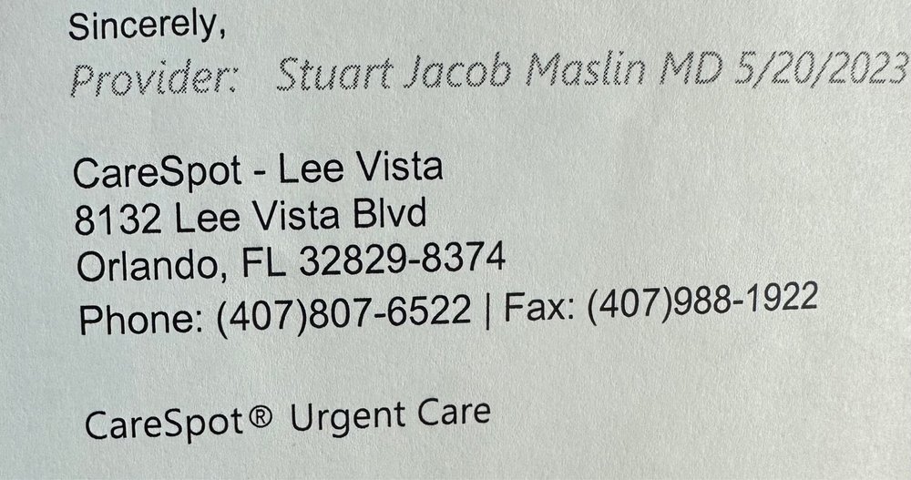 CARESPOT URGENT CARE OF LEE VISTA - Updated October 2025 - 25 Reviews ...