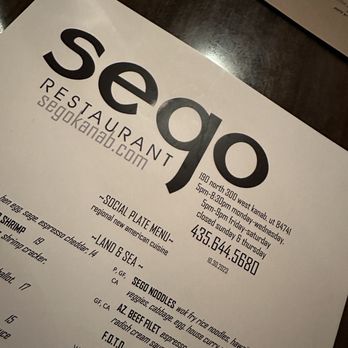 SEGO RESTAURANT - 601 Photos & 452 Reviews - 190 N 300 W, Kanab, Utah ...