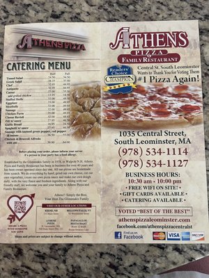 ATHENS PIZZA & FAMILY RESTAURANTE - Updated December 2025 - 10 Photos ...