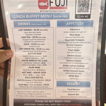 FUJI SUSHI BUFFET - 2746 Photos & 1558 Reviews - 1679 E Monte Vista Ave ...