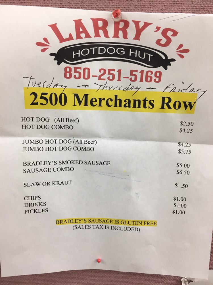 LARRY’S HOTDOG HUT - Updated September 2025 - 2500 Merchants Row Blvd ...