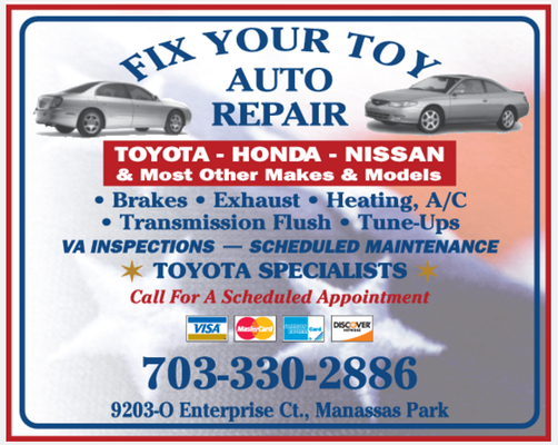 FIX YOUR TOY AUTO REPAIR - Updated December 2025 - 21 Reviews - 9203 ...