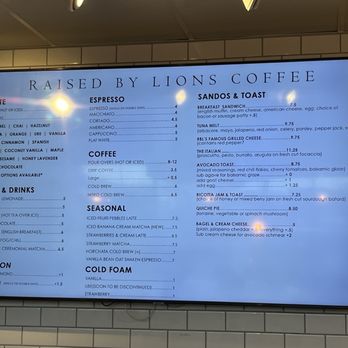 RAISED BY LIONS COFFEE - Updated August 2025 - 918 Photos & 634 Reviews ...