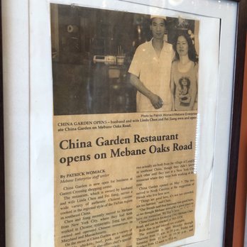 CHINA GARDEN - Updated June 2024 - 30 Reviews - 1342 Mebane Oaks Rd ...