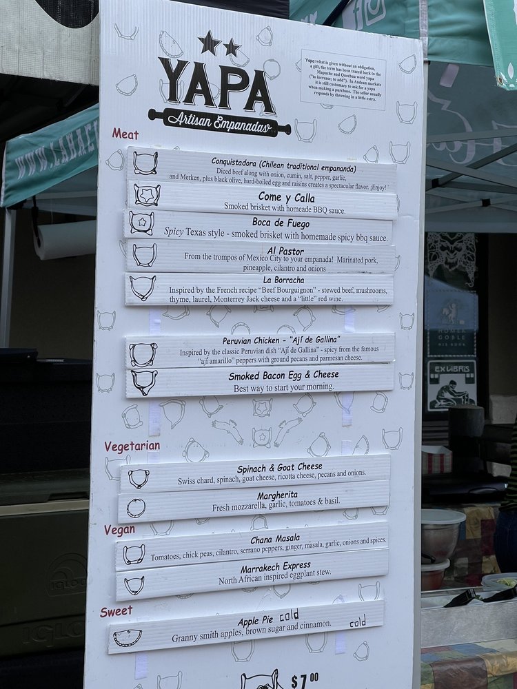 YAPA ARTISAN EMPANADAS - Updated October 2025 - 10 Photos - 200 E ...