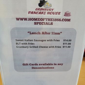 GRANBURY PANCAKE HOUSE - Updated October 2025 - 47 Photos & 48 Reviews ...