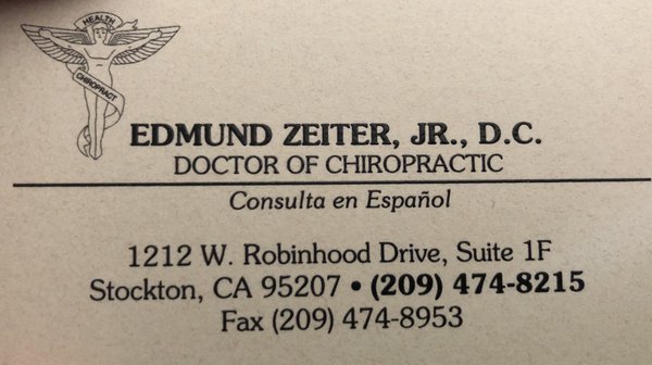 EDMUND ZEITER JR, DC - 1212 W Robinhood Dr, Stockton, California ...