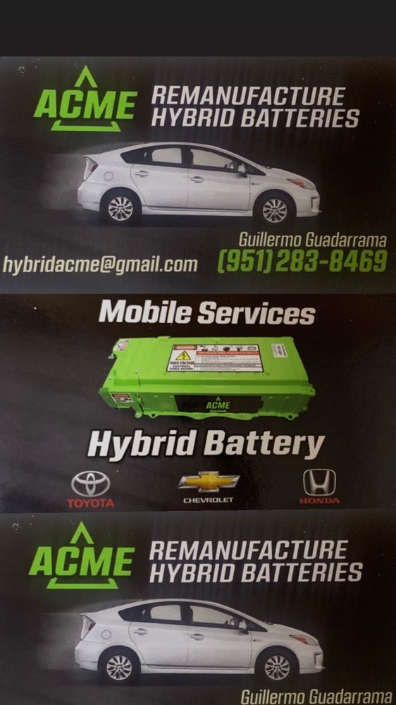 ACME HYBRID BATTERIES - Updated June 2025 - Corona, California - Hybrid ...