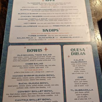 TIN LIZZY’S CANTINA - Updated October 2024 - 378 Photos & 531 Reviews ...