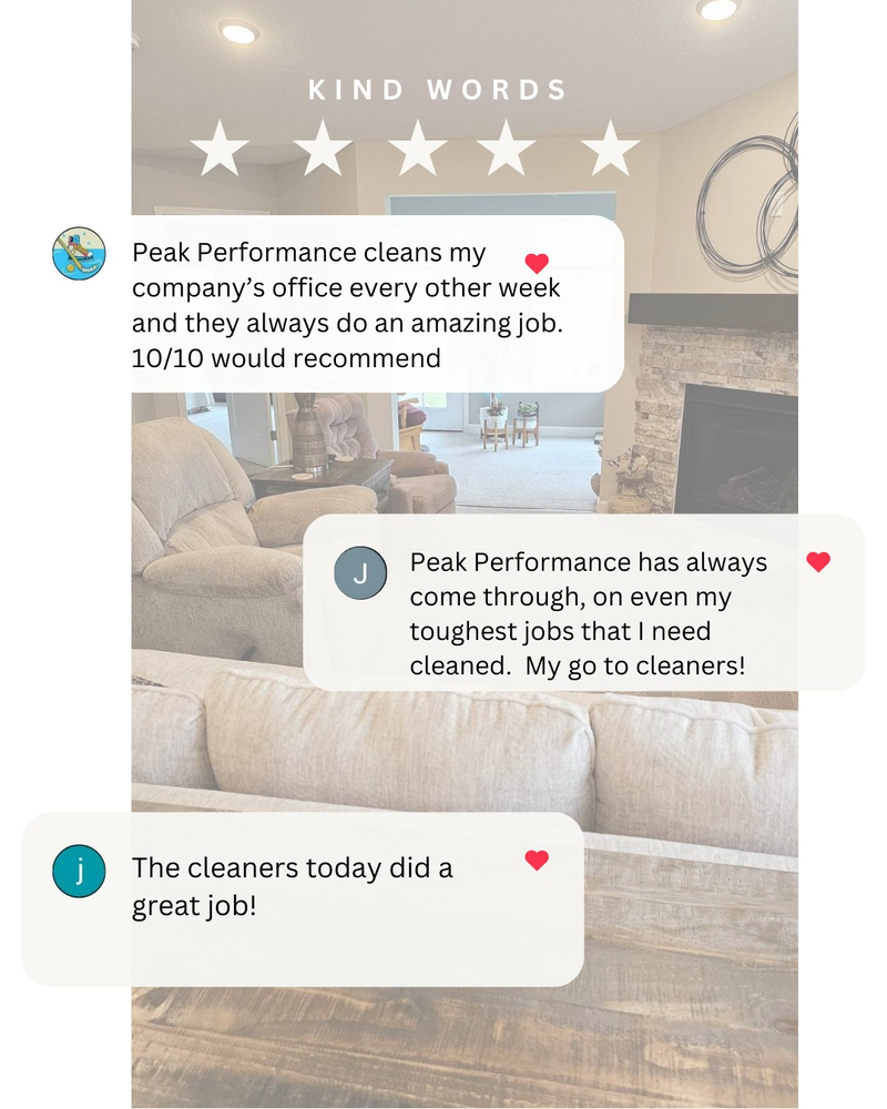 PEAK PERFORMANCE CLEANING - Updated August 2025 - Request a Quote - 19 ...