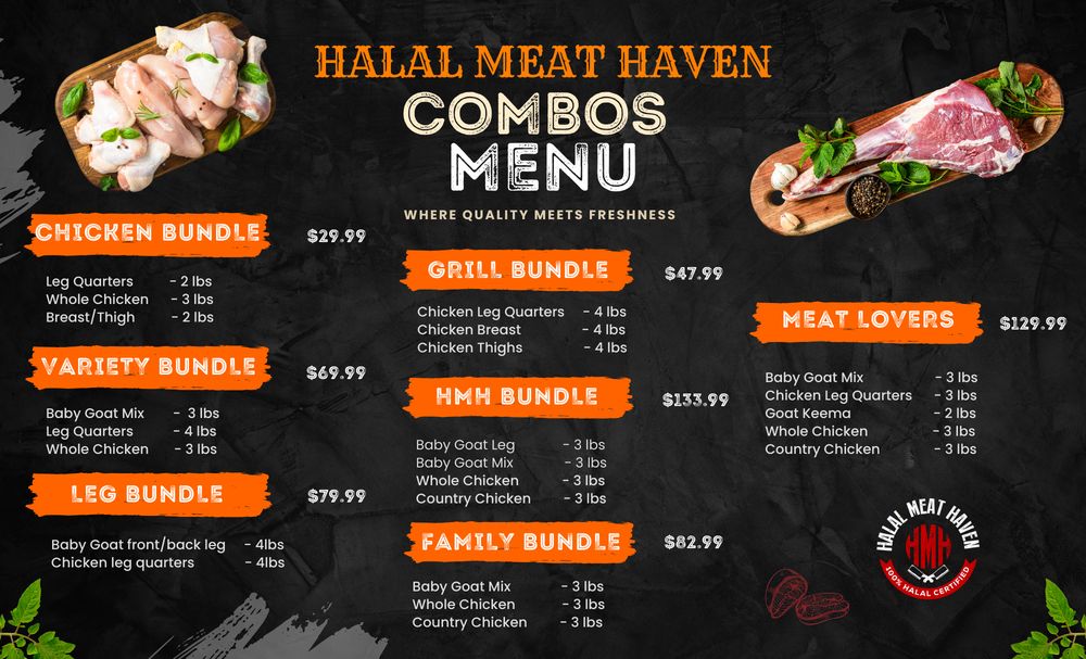 HALAL MEAT HAVEN - Updated December 2025 - 11 Photos - 45 N Bailey Rd ...