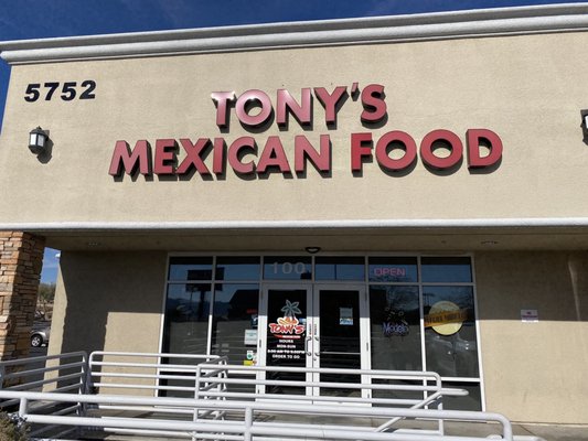 TONY’S MEXICAN FOOD - Updated December 2025 - 168 Photos & 289 Reviews ...