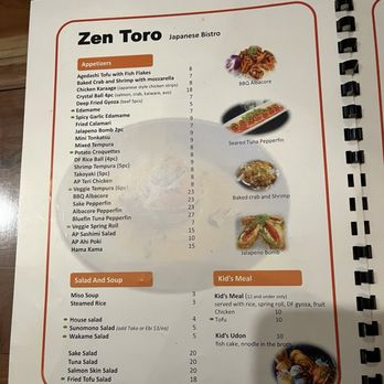 ZEN TORO JAPANESE BISTRO & SUSHI BAR - Updated May 2025 - 622 Photos ...
