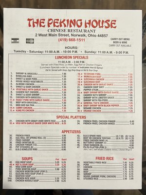 PEKING HOUSE - Updated July 2025 - 23 Reviews - 2 W Main St, Norwalk ...