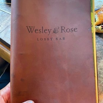WESLEY & ROSE LOBBY BAR - Updated January 2025 - 205 Photos & 225 ...