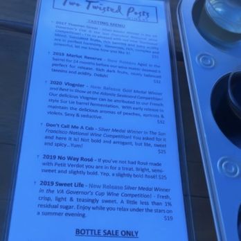 TWO TWISTED POSTS WINERY - Updated December 2025 - 145 Photos & 82 ...