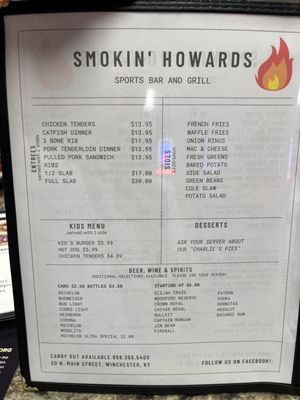 SMOKIN HOWARDS SPORTS BAR & GRILL - Updated September 2024 - 12 Photos ...