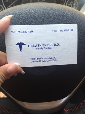 BUI TRIEU MD - Updated January 2026 - 10551 McFadden Ave, Garden Grove ...