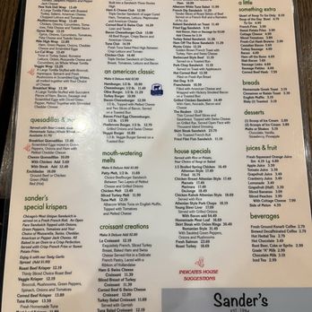 SANDER’S RESTAURANT - Updated November 2025 - 243 Photos & 289 Reviews ...