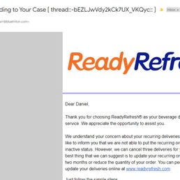 Readyrefresh Reviews | Read Customer Service Reviews of readyrefresh.com