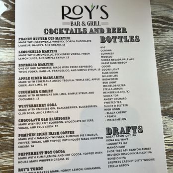 ROY’S BAR AND GRILL - Updated October 2025 - 202 Photos & 127 Reviews ...