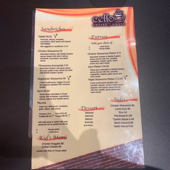 CELLO COFFEE HOUSE & CAFE - Updated October 2024 - 71 Photos & 47 ...