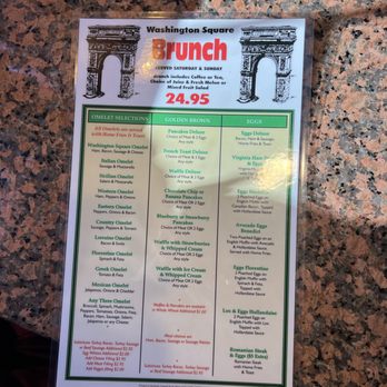WASHINGTON SQUARE DINER - Updated September 2024 - 172 Photos & 263 ...