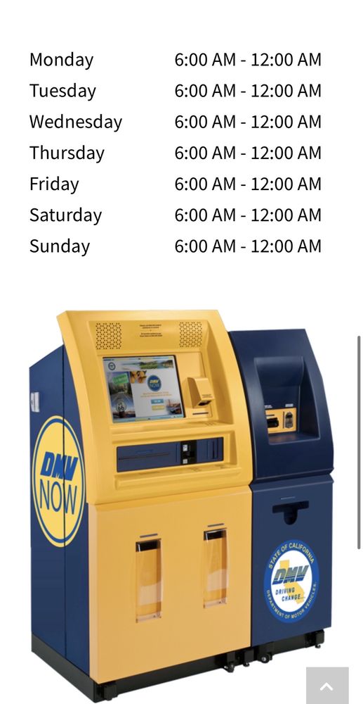 CA DMV KIOSK - Updated December 2025 - 11875 Carmel Mountain Rd, San ...