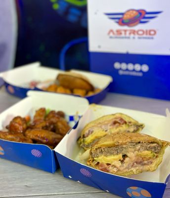ASTROID BURGERS & WINGS - Updated October 2025 - 138 Photos & 61 ...