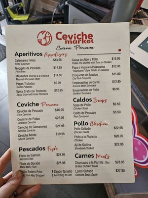 CEVICHE MARKET COCINA PERUANA - Updated February 2025 - 26 Photos & 13 ...