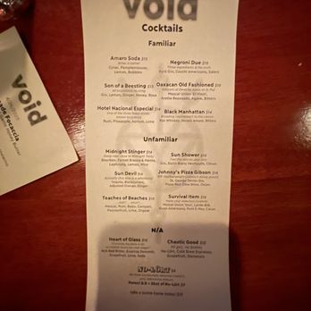 VOID - Updated December 2025 - 150 Photos & 52 Reviews - 2937 N ...