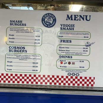 COSMOS SMASH BURGERS - Updated December 2025 - 47 Photos & 51 Reviews ...